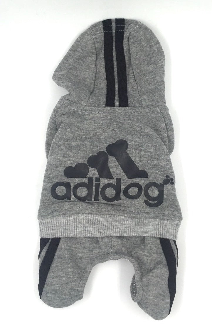 Adidog Tracksuit Onesie – K9 Couture Inc.